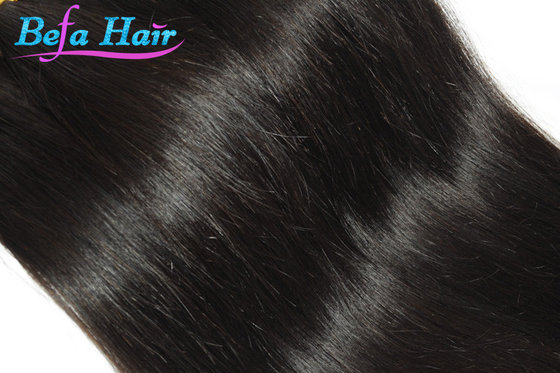 24" Straight Cambodian Human Hair No Shedding Natural Color Thick Bundle