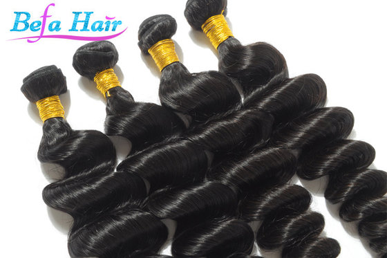 Human Virgin Cambodian Hair Bundles Unprocessed Hair Weft Loose Wave