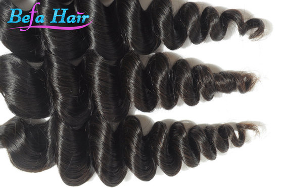 Customized Permed Pure Human Hair One Year Lasting With Full Cuticle