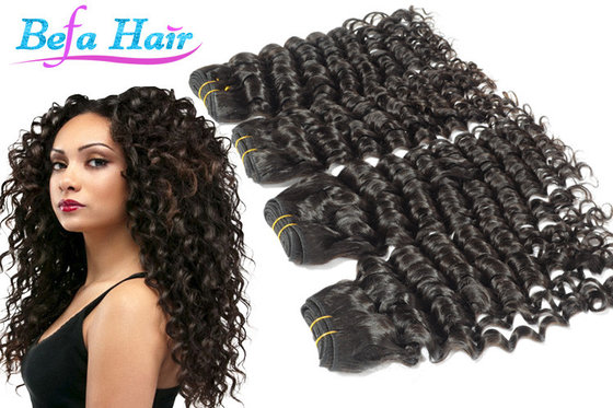 18" Deep Wave Eurasian Human Hair Virgin One Donor Hair No shedding