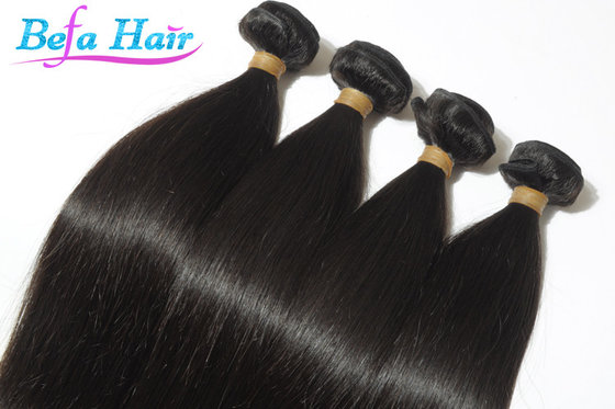 Straight Indian Virgin Human Hair Double Layers Keep Lasting 1 To 2 years