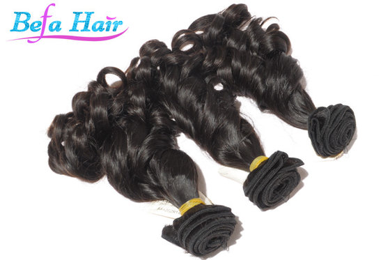 Color 1B Funmi Malaysian Hair Weave Bundles Long Lasting Soft And Smooth