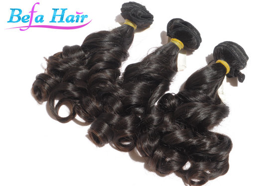 Color 1B Funmi Malaysian Hair Weave Bundles Long Lasting Soft And Smooth