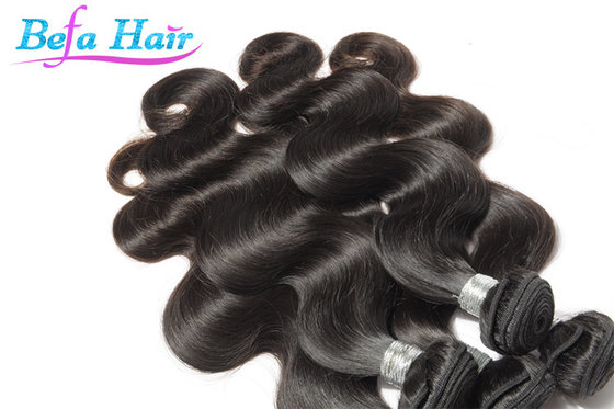 Unprocessed 8a Brazilian Virgin Human Hair Body Wave No Mixture Double Layers