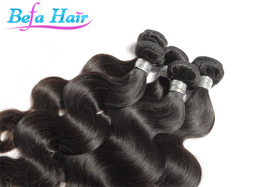 Unprocessed Virgin Peruvian Hair Extensions Thick Ends Human Hair