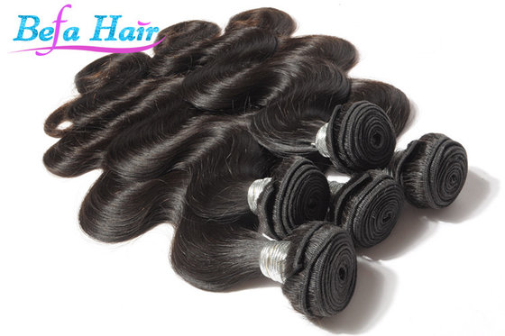 Unprocessed Virgin Peruvian Hair Extensions Thick Ends Human Hair