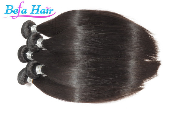 Double Layers Human 8A Virgin Indian Virgin Human Hair Weft Straight