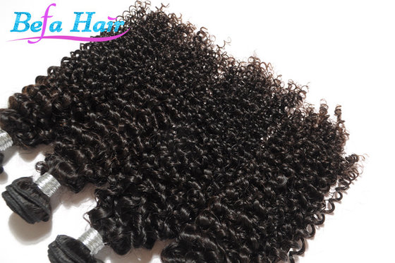 Tiefe malaysische Haar-Webart des Locken-Grad-8A rollt reine natürliche schwarze Farbe zusammen