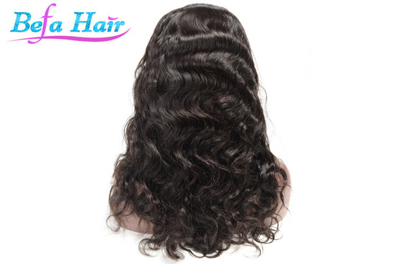 No Mixture Lace Front Human Hair Wigs With Density 130% For Lady