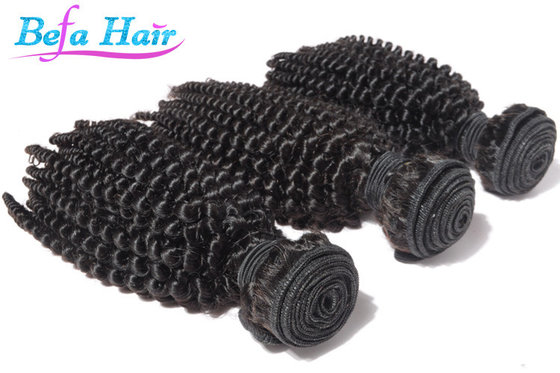 Aucun prolongements péruviens de cheveux de mauvaise odeur 30 pouces d'Afro de cheveux de boucle