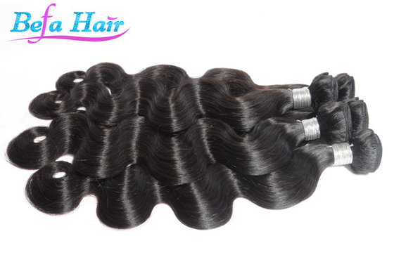 Body Wave Unprocessed Peruvian Human Hair Extensions 14 Inch Virgin Natural Hair