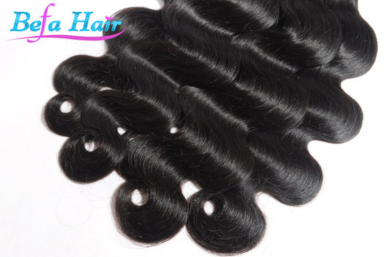 Body Wave Unprocessed Peruvian Human Hair Extensions 14 Inch Virgin Natural Hair