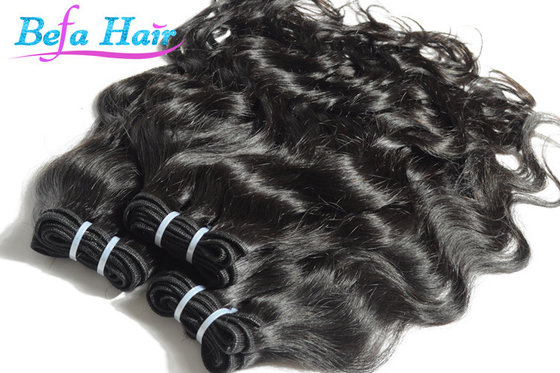 100g One Bundle Full Ends Brazilian Virgin Human Hair Sew In Weave Natural Water Wave