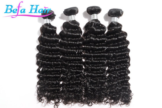Long Lasting More Than One Year Eurasian Virgin Hair Deep Wave No Shedding