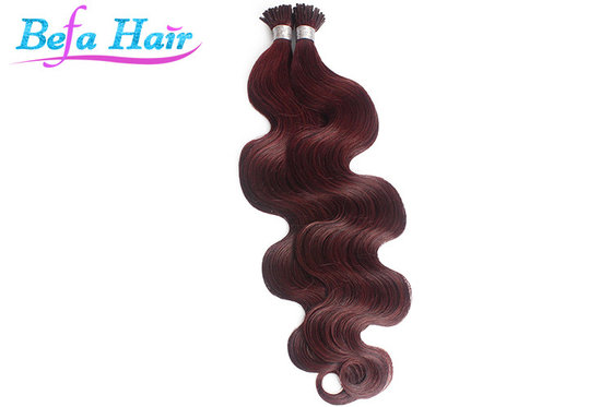 prolongements collés de cheveux de la kératine 99J 100 aucune pleines cuticles de rejet intact