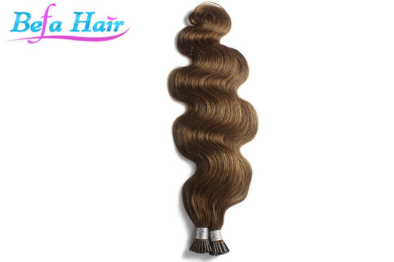 Farbe 8# spitze ICH ich Menschenhaar-Erweiterungs-Fachmann 18 bis 24 Zoll