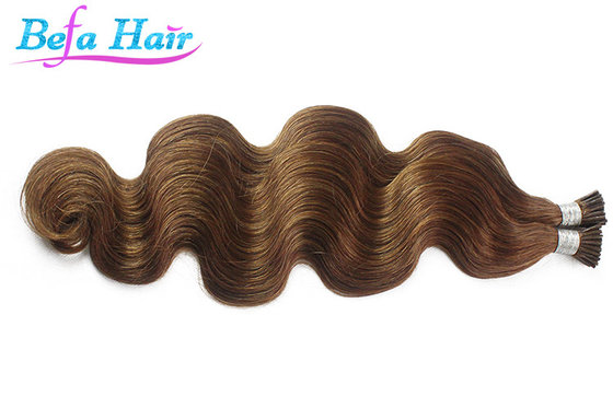 Farbe 8# spitze ICH ich Menschenhaar-Erweiterungs-Fachmann 18 bis 24 Zoll