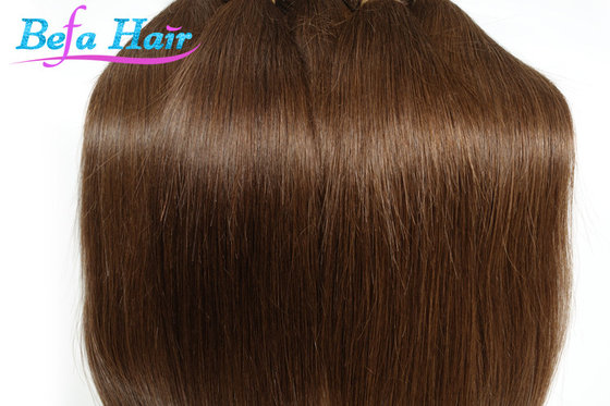 No Shedding Long Lasting European Human Hair Extensions Double Layers