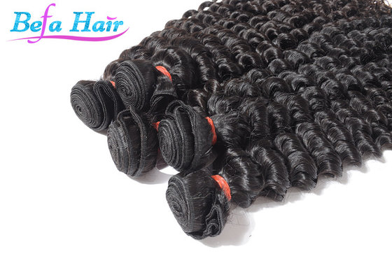 14 Zoll tiefes des Locken-Grad-6A Jungfrau-Haar-ursprüngliche peruanische Haar-