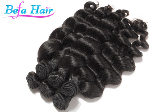 Loose Wave No Lice Virgin Human Hair Long Lasting With Proper Care