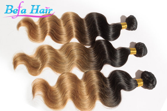 Human Ombre Remy Hair Extensions Dip Dyed Hair Extensions
