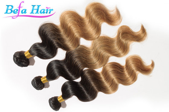 Human Ombre Remy Hair Extensions Dip Dyed Hair Extensions