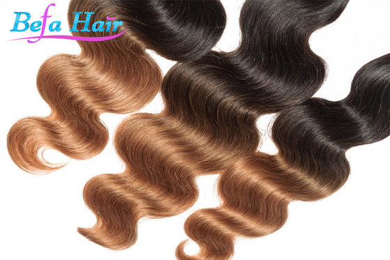 Haar-Erweiterungs-Farbe 1b /30 | Körper-Welle schwarze Frauen Ombre Remy