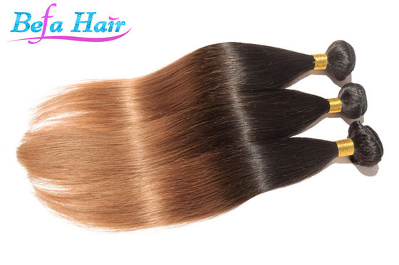 Dip Dye Human Hair Extensions Reverse Ombre Hair Extensions Straight