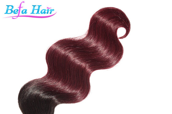 Color 99J Ombre Tape Hair Extensions Ombre Brazilian Hair Tight