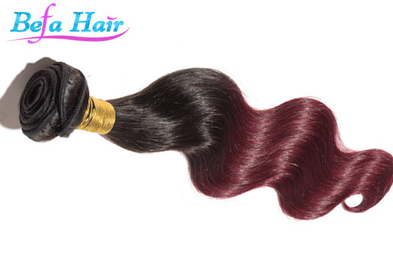 Color 99J Ombre Tape Hair Extensions Ombre Brazilian Hair Tight