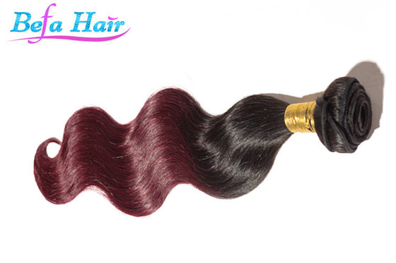 Color 99J Ombre Tape Hair Extensions Ombre Brazilian Hair Tight