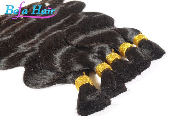 Trame durable de cheveux de Vierge de cheveux de sentiment brésilien humain en vrac Nice