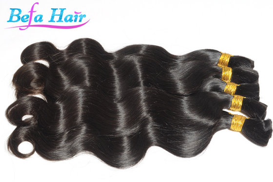 Trame durable de cheveux de Vierge de cheveux de sentiment brésilien humain en vrac Nice