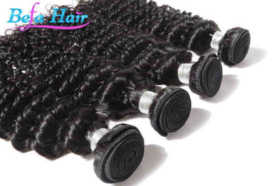 Double Layers Color 1B Eurasian Human Virgin Hair Dyed 100 Unprocessed