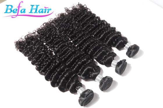Double Layers Color 1B Eurasian Human Virgin Hair Dyed 100 Unprocessed
