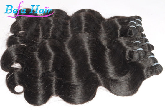 Grade 5A Body Wave Mongolian Hair Extensions No Shedding Human Hair Wefts