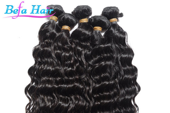 Nice Feeling Virgin Peruvian Human Hair Weft No Lice Human Hair Extensions 22 Inch