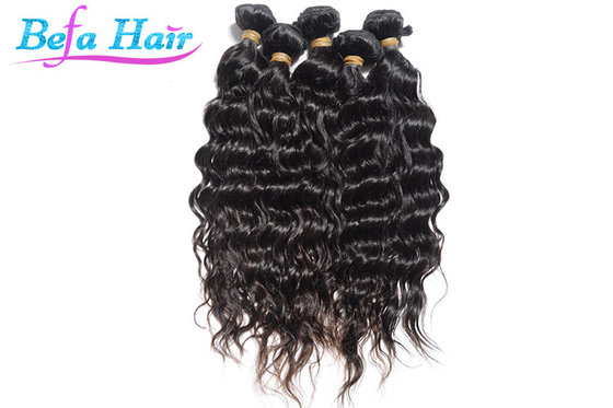Nice Feeling Virgin Peruvian Human Hair Weft No Lice Human Hair Extensions 22 Inch