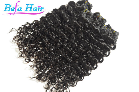 Grade 7A Italian Curl Indian Virgin Human Hair No Mixture Can Be Dyed Hair