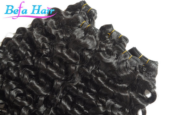 Grade 7A Italian Curl Indian Virgin Human Hair No Mixture Can Be Dyed Hair