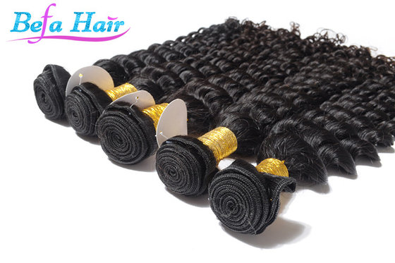 Grade 7A 26 inch / 28 Inch Eurasian Virgin Hair weave Deep Wave