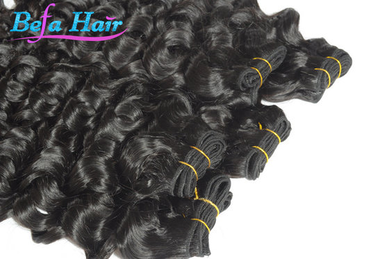 Spiral Curl 25 Inch Eurasian Virgin Hair High Temperature Sterilization
