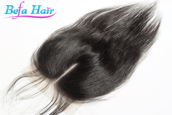 Swiss Brazilian Grade 6A Remy Straight Hair Closure With 130% Density