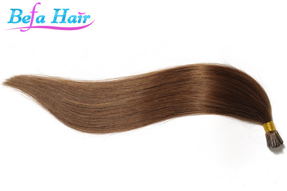 8" 12" U Tip Cherry Red / Burgundy Hair Extensions Remy Human Hair Weave