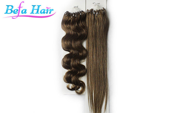 Dream Girl 12" 14" Keratin Nail / U Tip Micro Loop Ring Hair Extensions For Salon