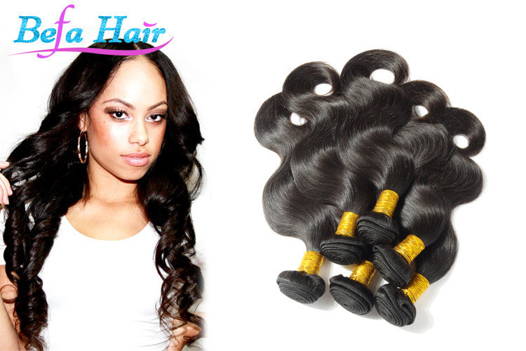 20 Inches Pure Brazilian Virgin Human Hair Long Lasting Hair Can Be Dyed