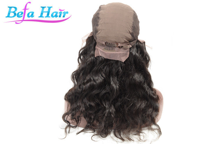 No Mixture Lace Front Human Hair Wigs With Density 130% For Lady