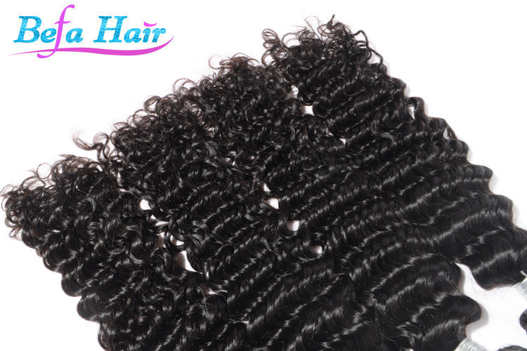 Long Lasting 22 Deep Wave Eurasian Human Hair Original One Donor Hair