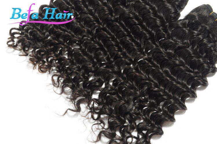 Goddess Deep Wave 22 Inch / 23 inch Indian Virgin Human Hair Extensions Weave