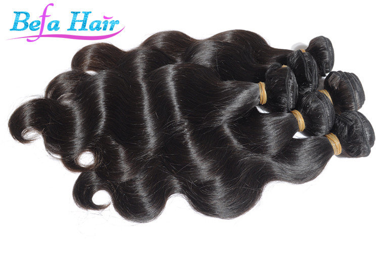 Highlighted Mixed Color Hair Extensions Indian Remy Human Hair Weave With No Shedding